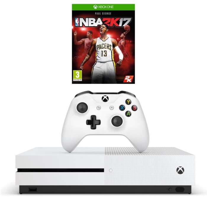 Pack Xbox One S NBA 2K17 (payable en 4 fois) | ChocoBonPlan.com