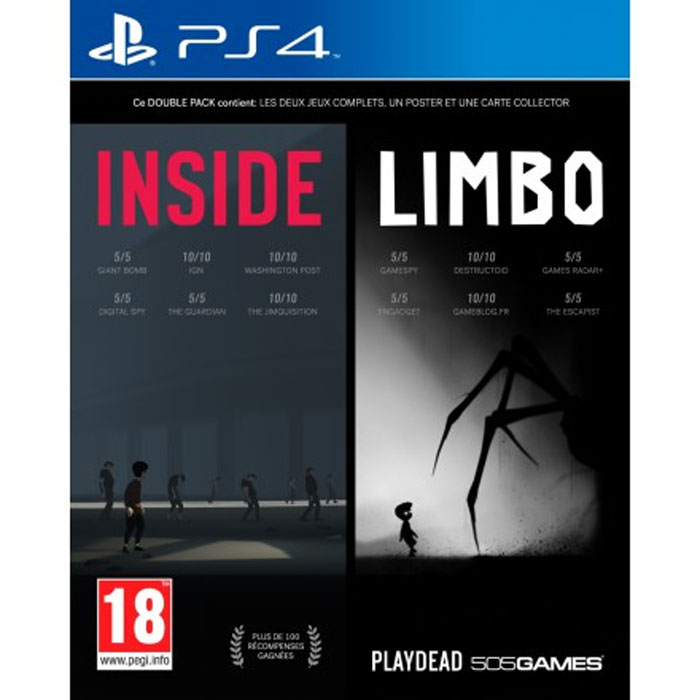 Double pack Inside + Limbo sur PS4 à 29 euros | ChocoBonPlan.com