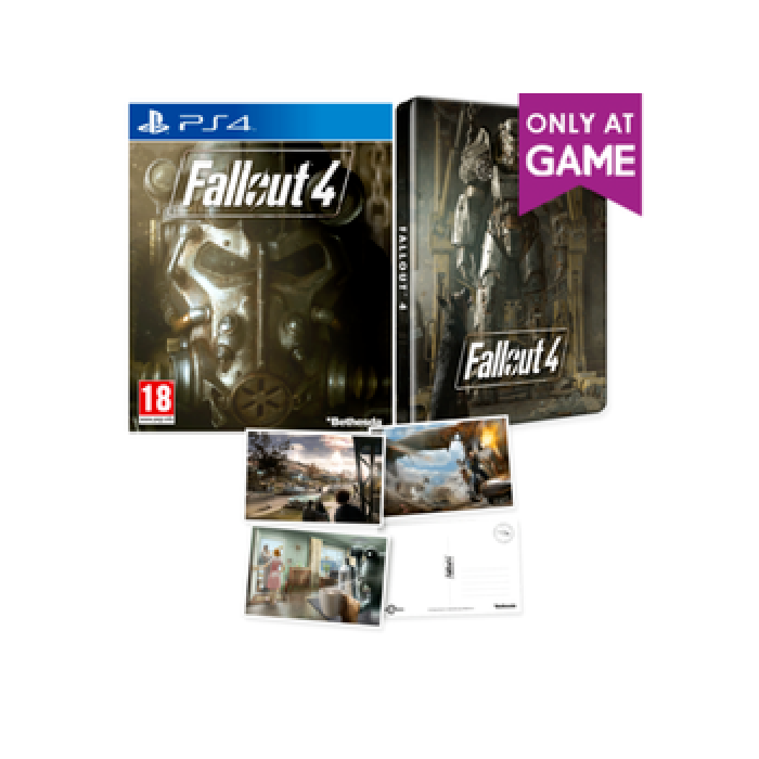 Fallout 4 Steelbook PS4 et stickers à 5,50 € | ChocoBonPlan.com