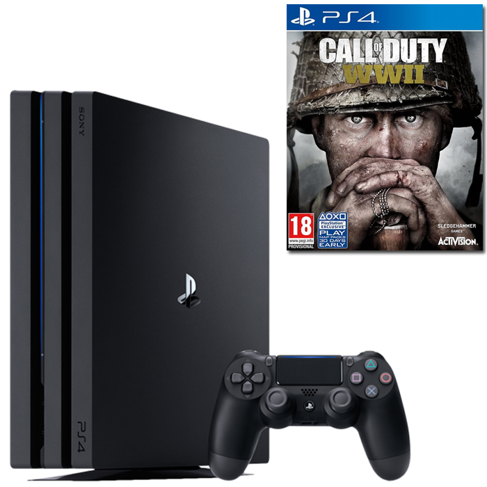 PS4 Pro 1 Call of Duty WW2 pas cher à 369,99 € | ChocoBonPlan.com