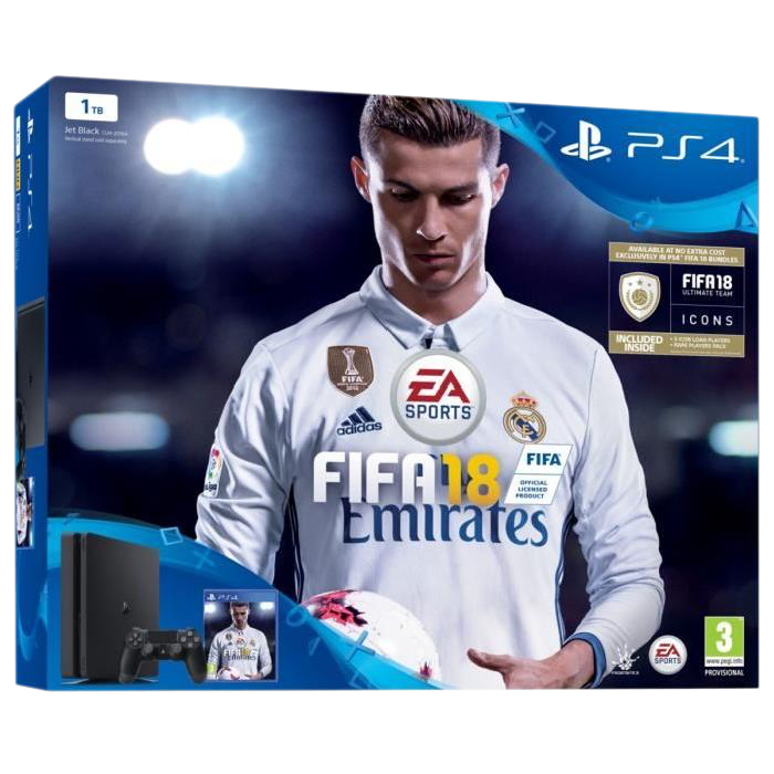 Pack PS4 Slim FIFA 18 (version 1 To) à 299,99 euros | ChocoBonPlan.com
