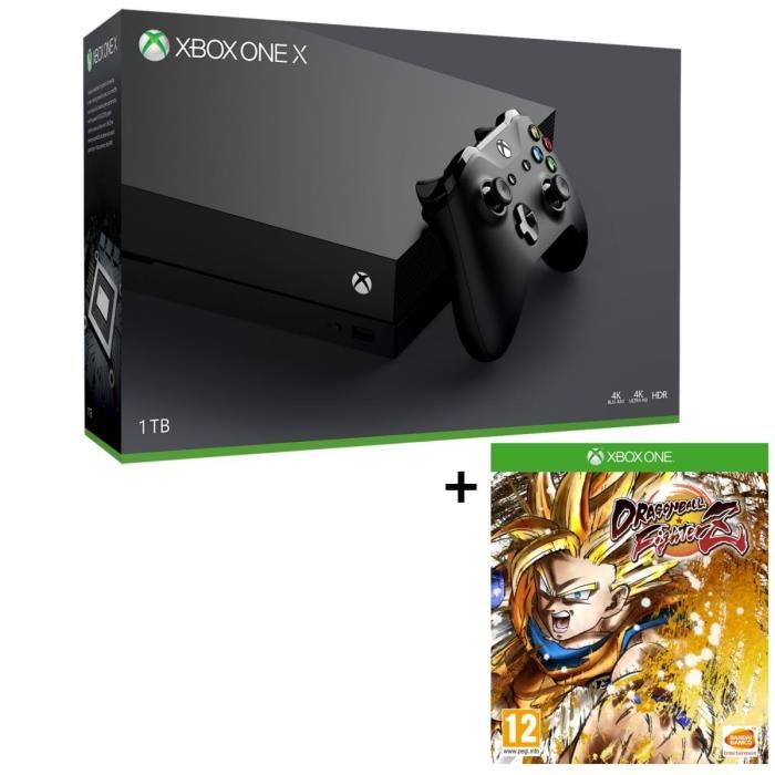 Pack Xbox One X Dragon Ball Fighter Z à 479 € | ChocoBonPlan.com
