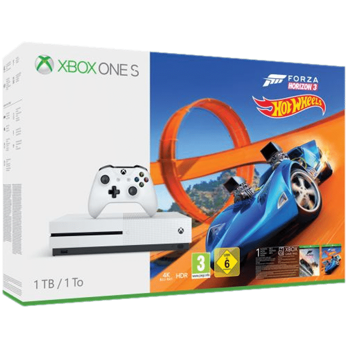 Xbox One S Minecraft + Forza Horizon 3 à 199 euros | ChocoBonPlan.com