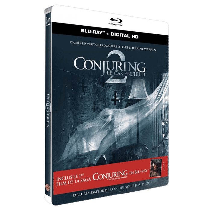 Conjuring Blu ray Steelbook 2 films pour 12,99 € | ChocoBonPlan.com