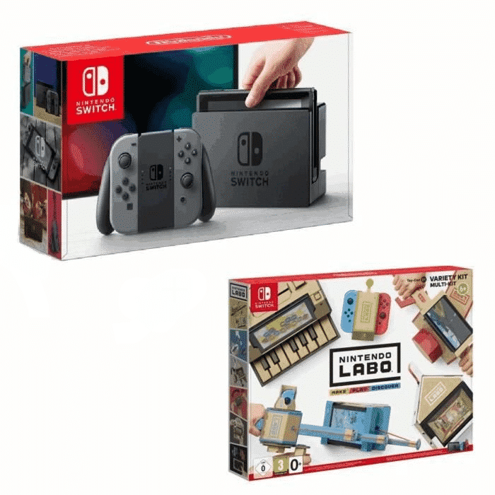 Pack Switch Nintendo Labo Multi Kit moins cher | ChocoBonPlan.com