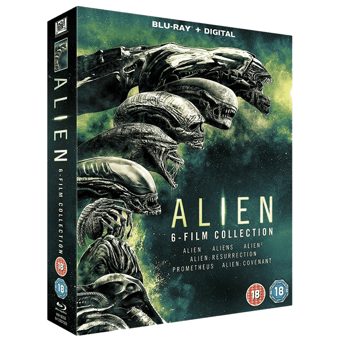 Alien l'intégrale des 6 films en Blu-Ray | ChocoBonPlan.com