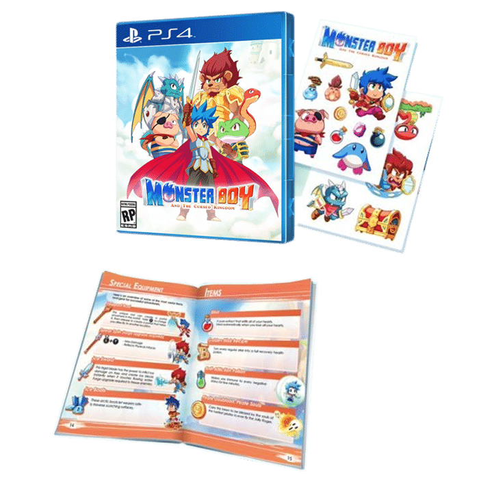 Monster Boy and the Cursed Kingdom PS4 à 33,42 € | ChocoBonPlan.com