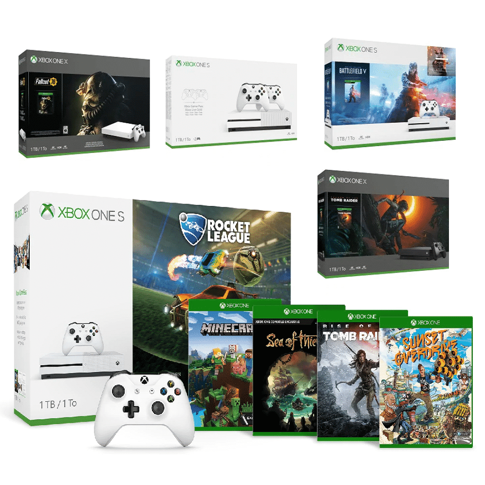 Offres Black Friday sur Xbox One S et Xbox One X : 100 € de remise sur ...