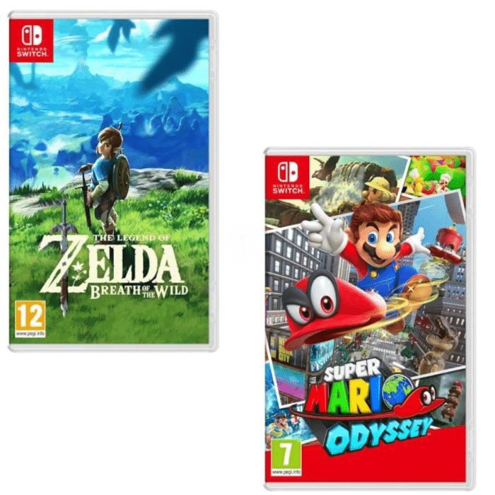 Pack Zelda Breath of The Wild Mario Odyssey promo | ChocoBonPlan.com
