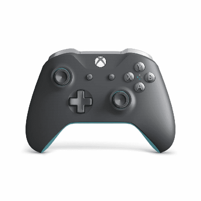 Manette Xbox One sans fil Grise et Bleue | ChocoBonPlan.com
