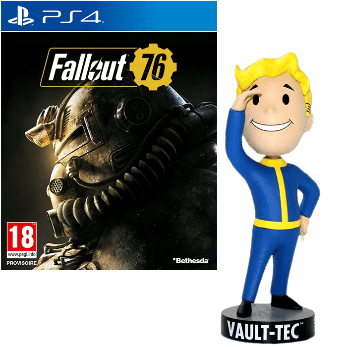 Fallout 76 + Figurine offerte Bobblehead sur PS4 | ChocoBonPlan.com
