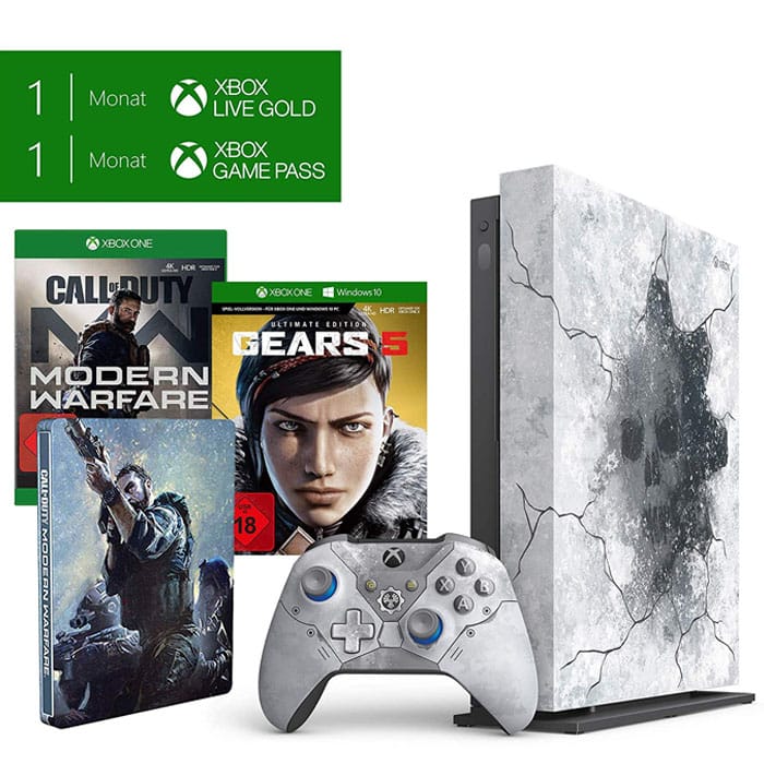 Xbox One X édition limitée Gears 5 + Call of Duty Modern Warfare ...