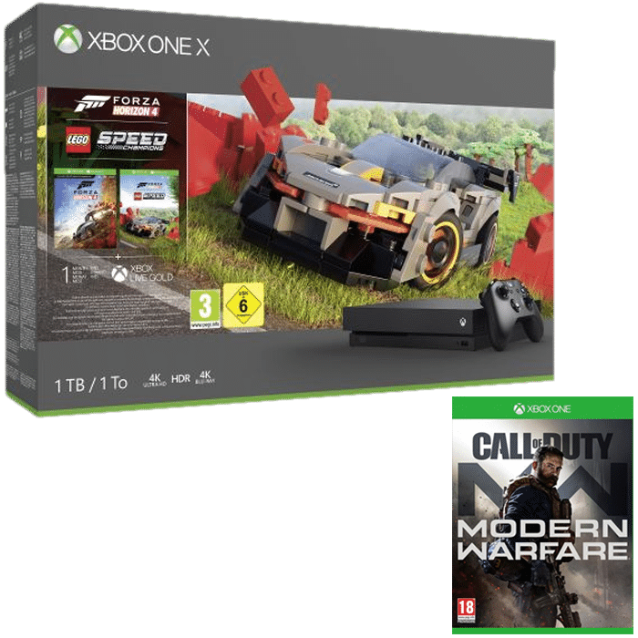 Pack Xbox One X Forza Horizon 4 + DLC LEGO + Call of Duty Modern ...