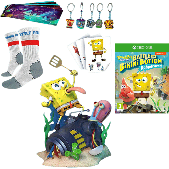 SpongeBob Squarepants Shiny Edition Xbox One | ChocoBonPlan.com