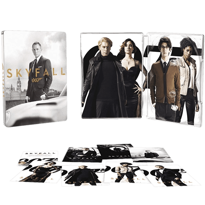 Skyfall édition limitée steelbook Blu-Ray + DVD + Goodies ...