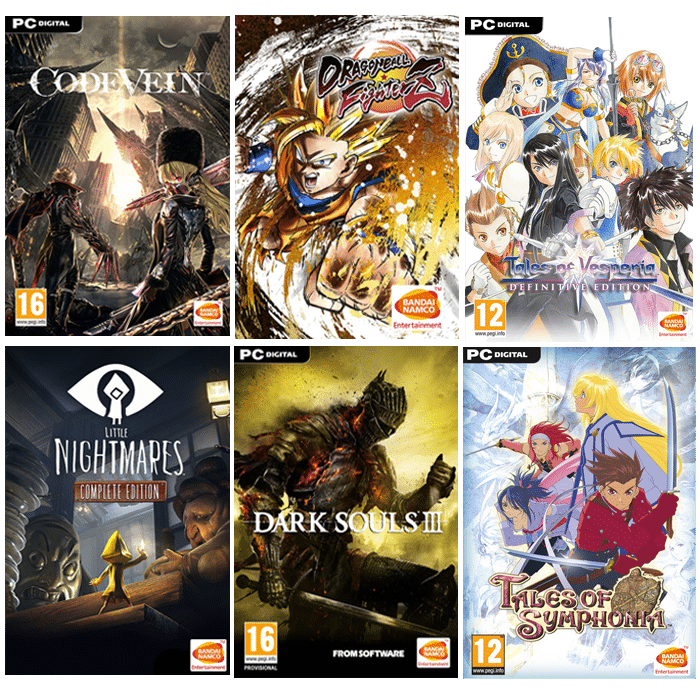 Promo Jeux PC Bandai Namco : les offres | ChocoBonPlan.com