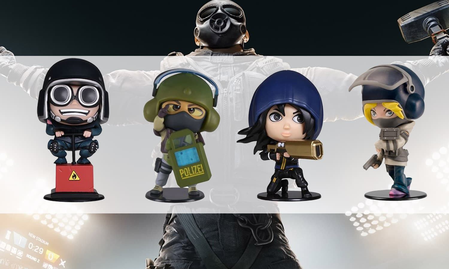 Figurines Chibi Rainbow Six en promo : les offres | ChocoBonPlan.com