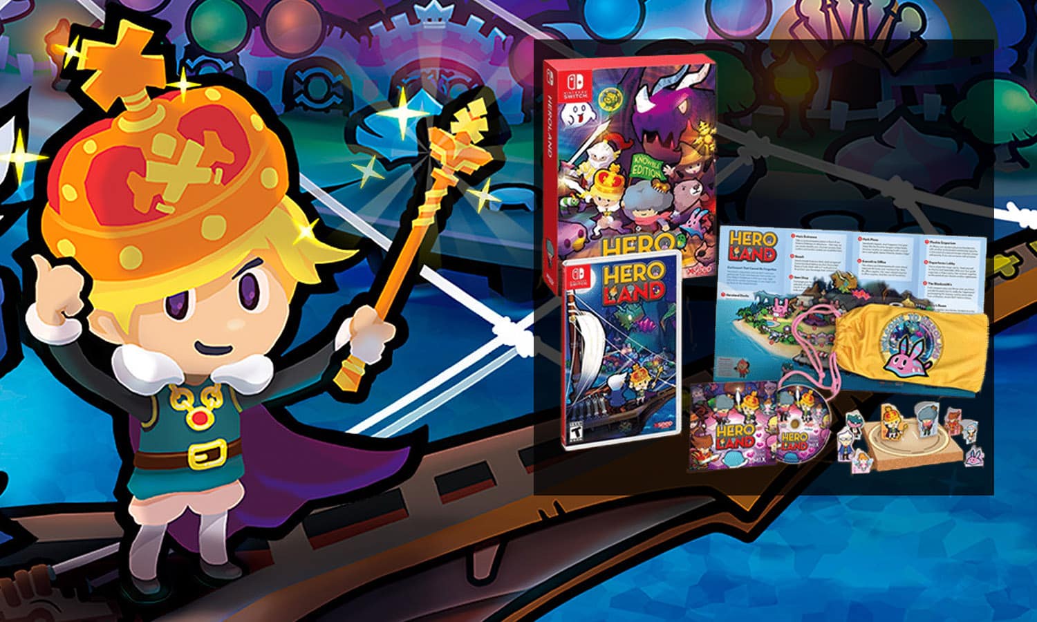 Heroland Knowble Edition sur Nintendo Switch | ChocoBonPlan.com