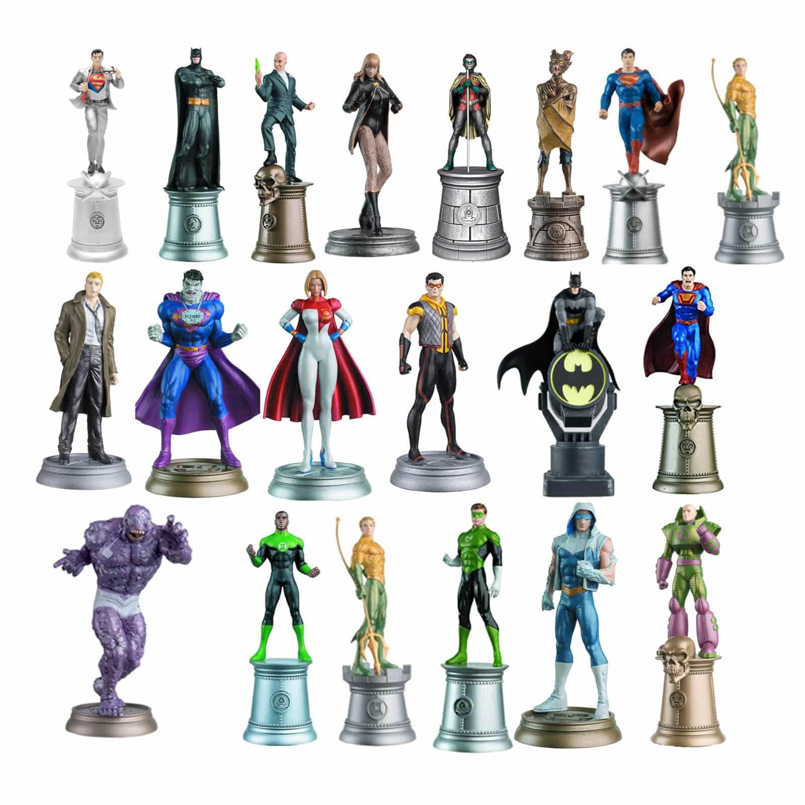 Figurine jeu d'échec DC Comics : les offres | ChocoBonPlan.com