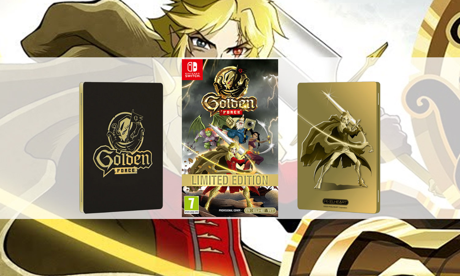Golden Force Edition Limitée Switch : les offres | ChocoBonPlan.com