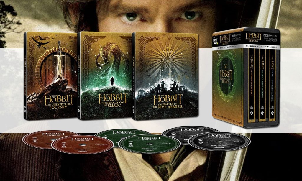 Coffret Trilogie Hobbit 4K : les offres | ChocoBonPlan.com
