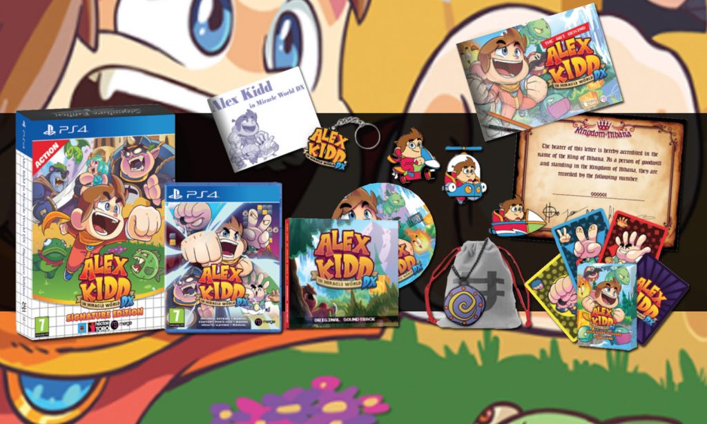 Alex Kidd DX Edition Signature sur PS4 | ChocoBonPlan.com