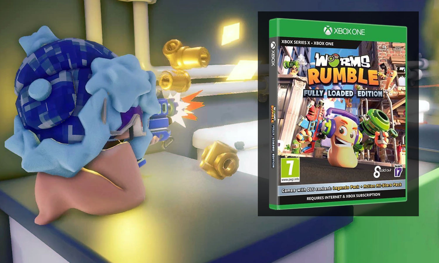 Worms Rumble Fully Loaded Edition sur Xbox | ChocoBonPlan.com