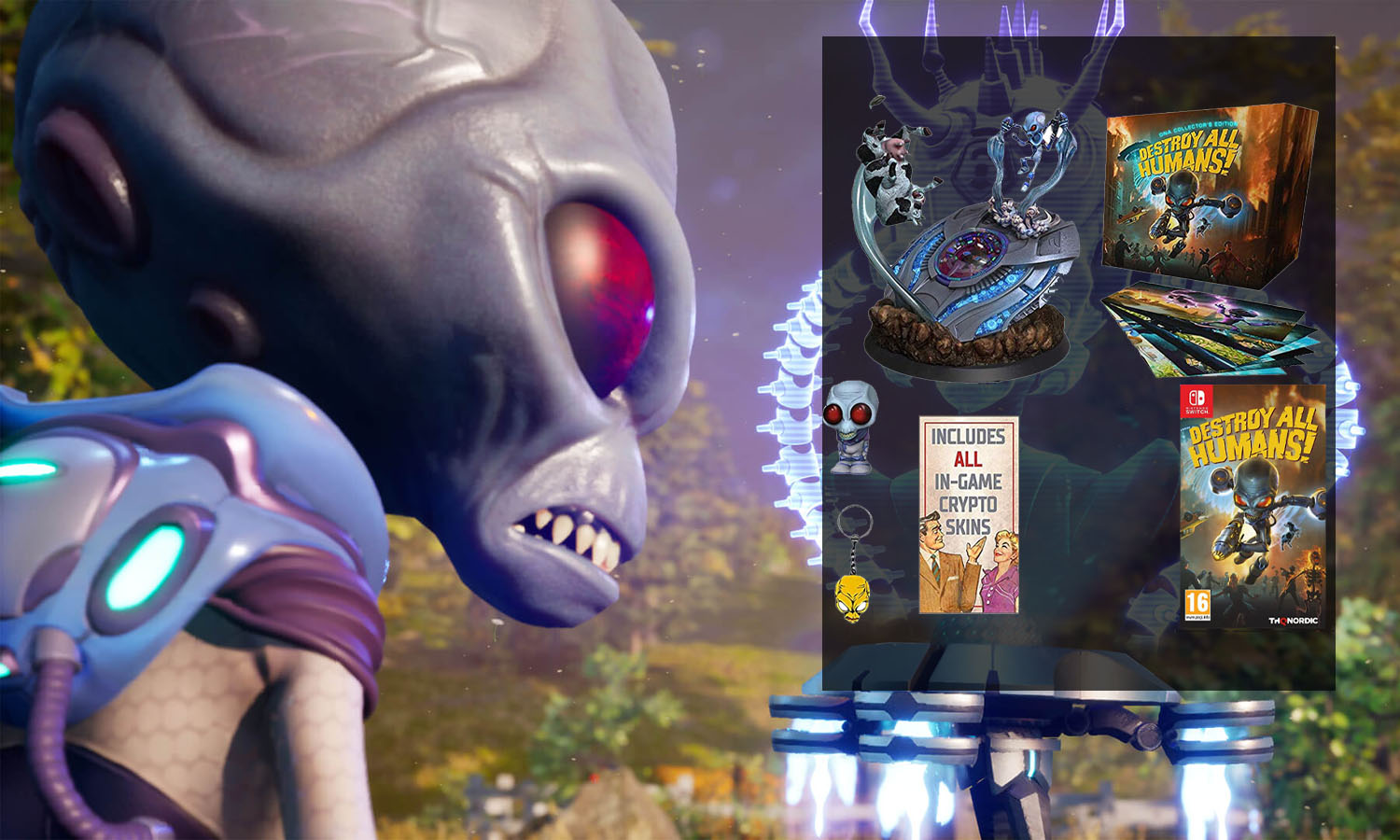 Destroy All Humans Collector sur Nintendo Switch | ChocoBonPlan.com