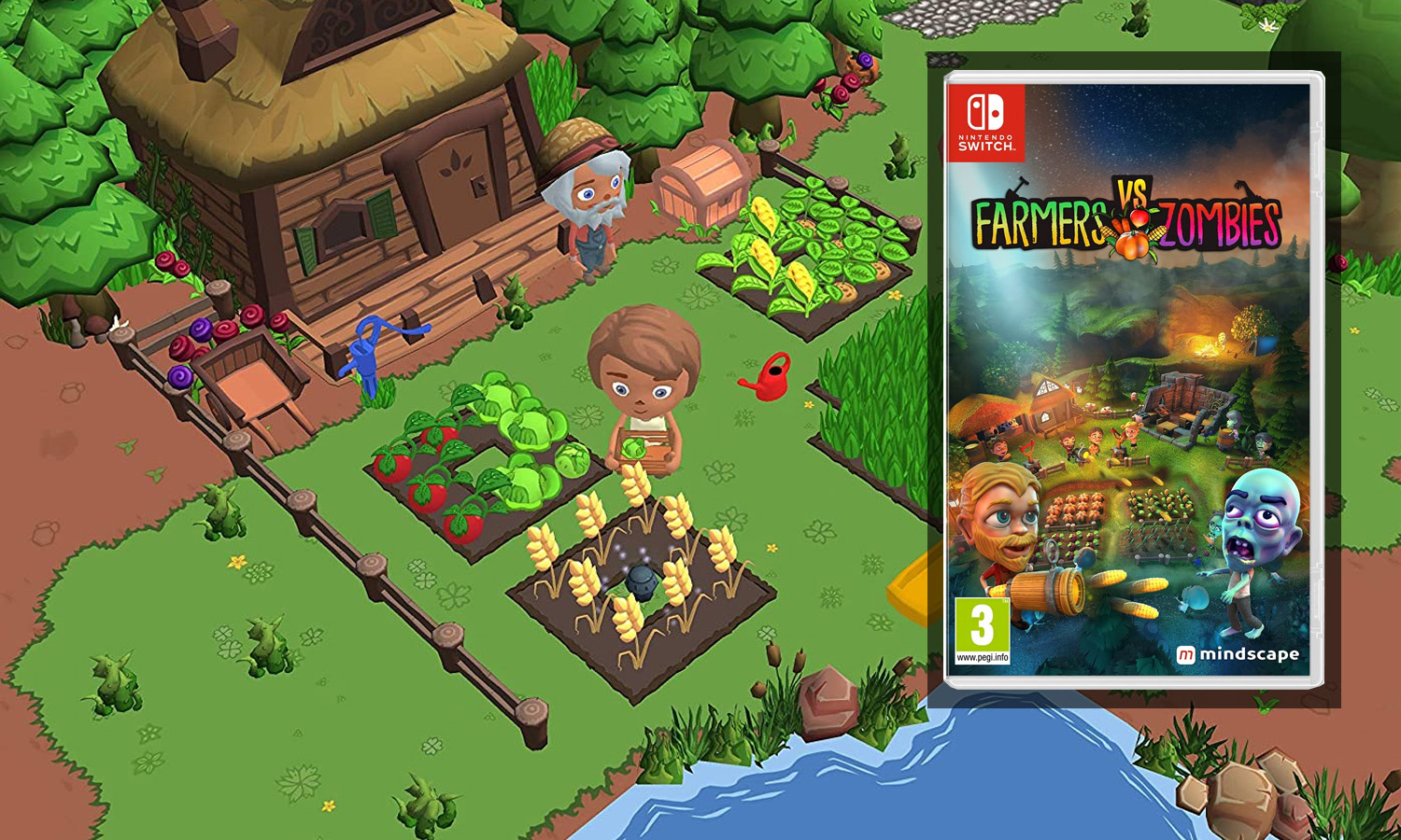 Farmers Vs Zombies sur Switch | ChocoBonPlan.com