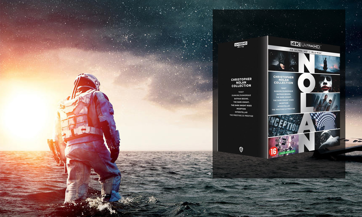 Christopher Nolan Collection Blu-Ray 4K : les offres | ChocoBonPlan.com