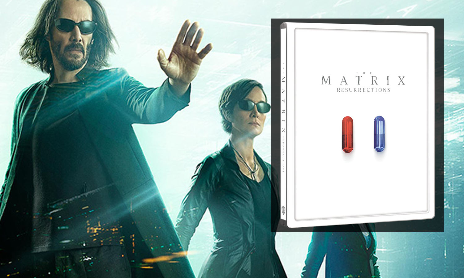 Matrix Resurrections Steelbook Amazon 4K | ChocoBonPlan.com