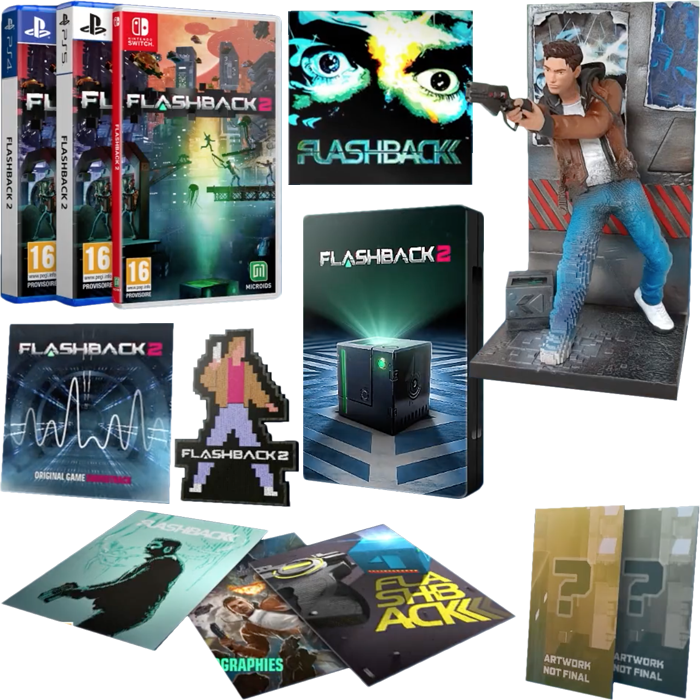 Flashback 2 Edition Collector sur PS5, PS4 et Switch | ChocoBonPlan.com