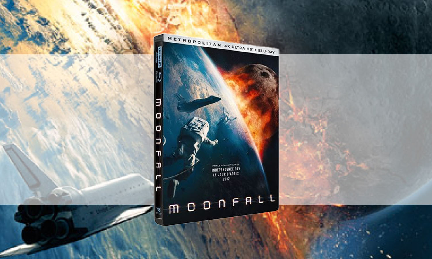 Moonfall Steelbook Bluray 4K : les offres disponibles | ChocoBonPlan.com