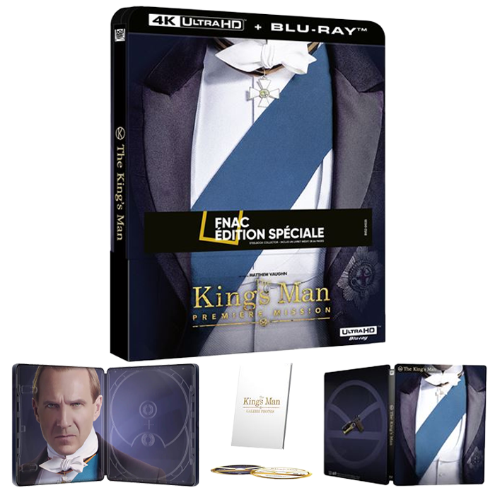 KingsMan Premiere Mission Steelbook 4K | ChocoBonPlan.com