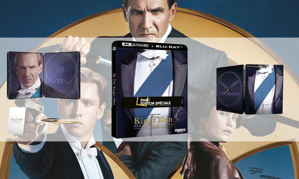 KingsMan Premiere Mission Steelbook 4K | ChocoBonPlan.com