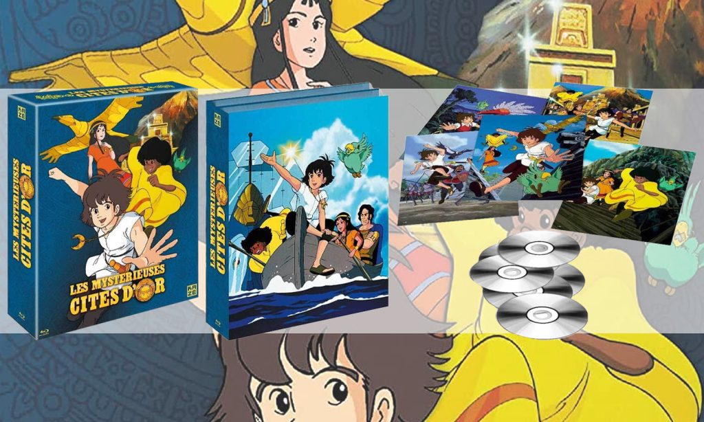 Mysterieuses Cites d'Or bluray S1 cartes postales | ChocoBonPlan.com