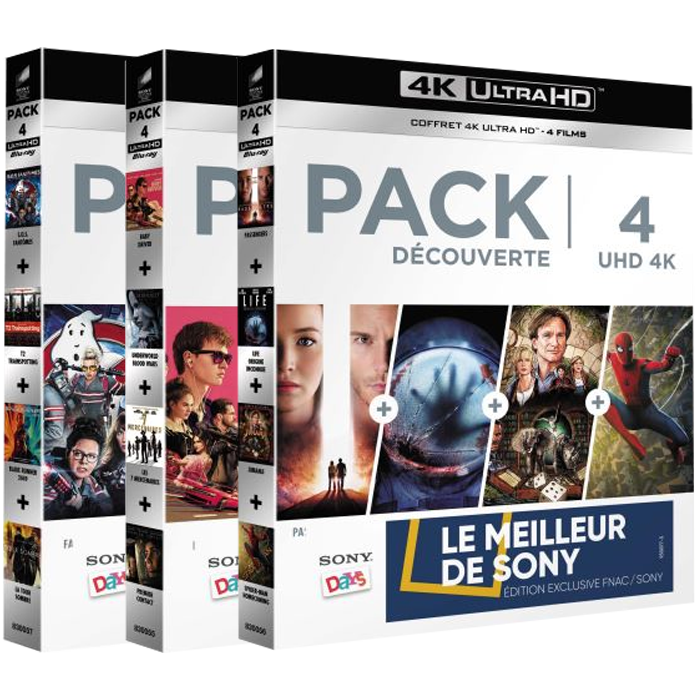 Coffrets Sélection de films 4K: les offres | ChocoBonPlan.com