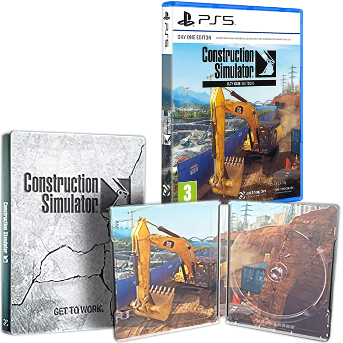 Construction Simulator Steelbook PS5 : les offres | ChocoBonPlan.com