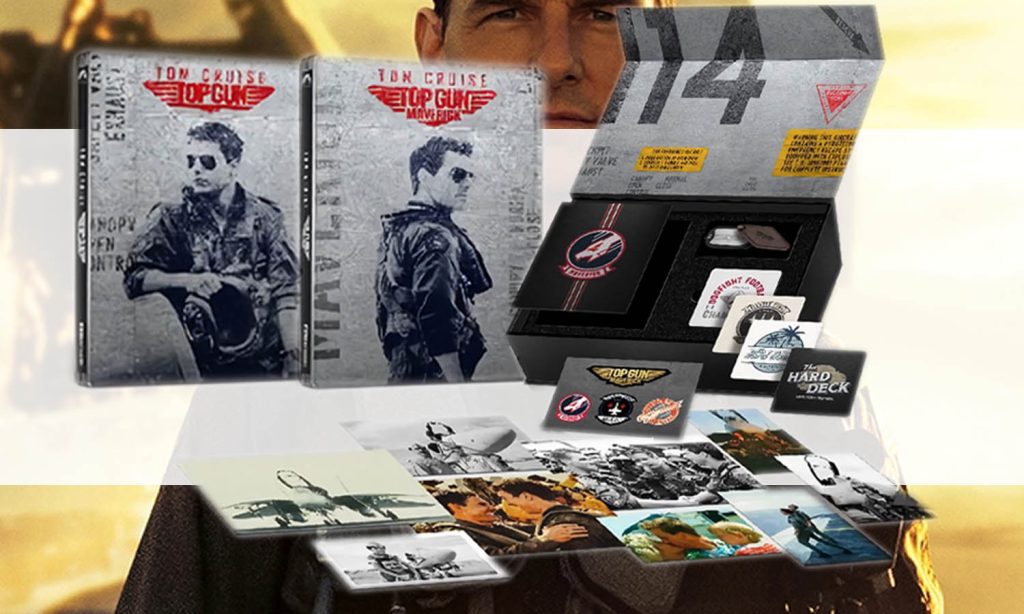 Coffret Super Fan Top Gun 1 et 2 Blu Ray 4K Steelbook | ChocoBonPlan.com