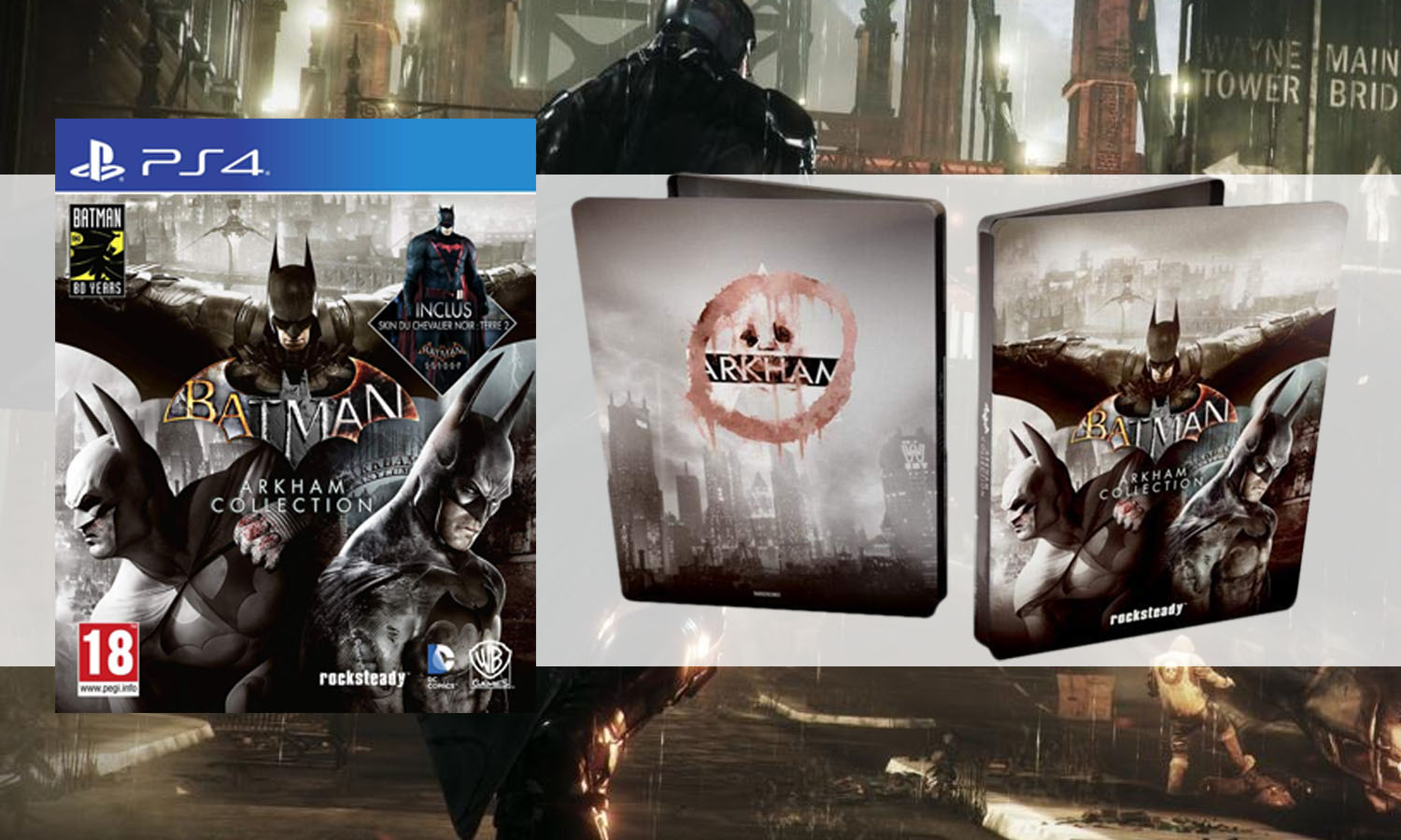 Batman Arkham Collection PS4 : les offres | ChocoBonPlan.com