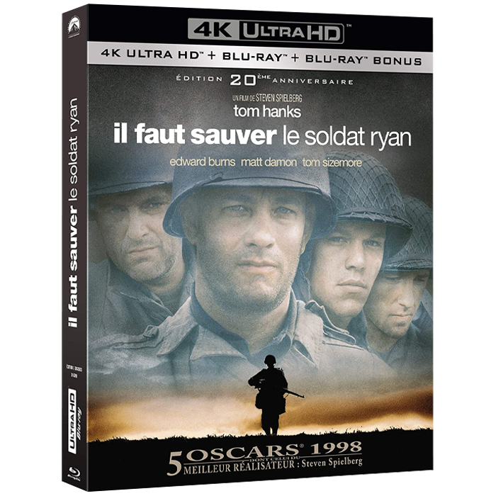 Il Faut Sauver Le Soldat Ryan En Blu Ray 4k Blu Ray