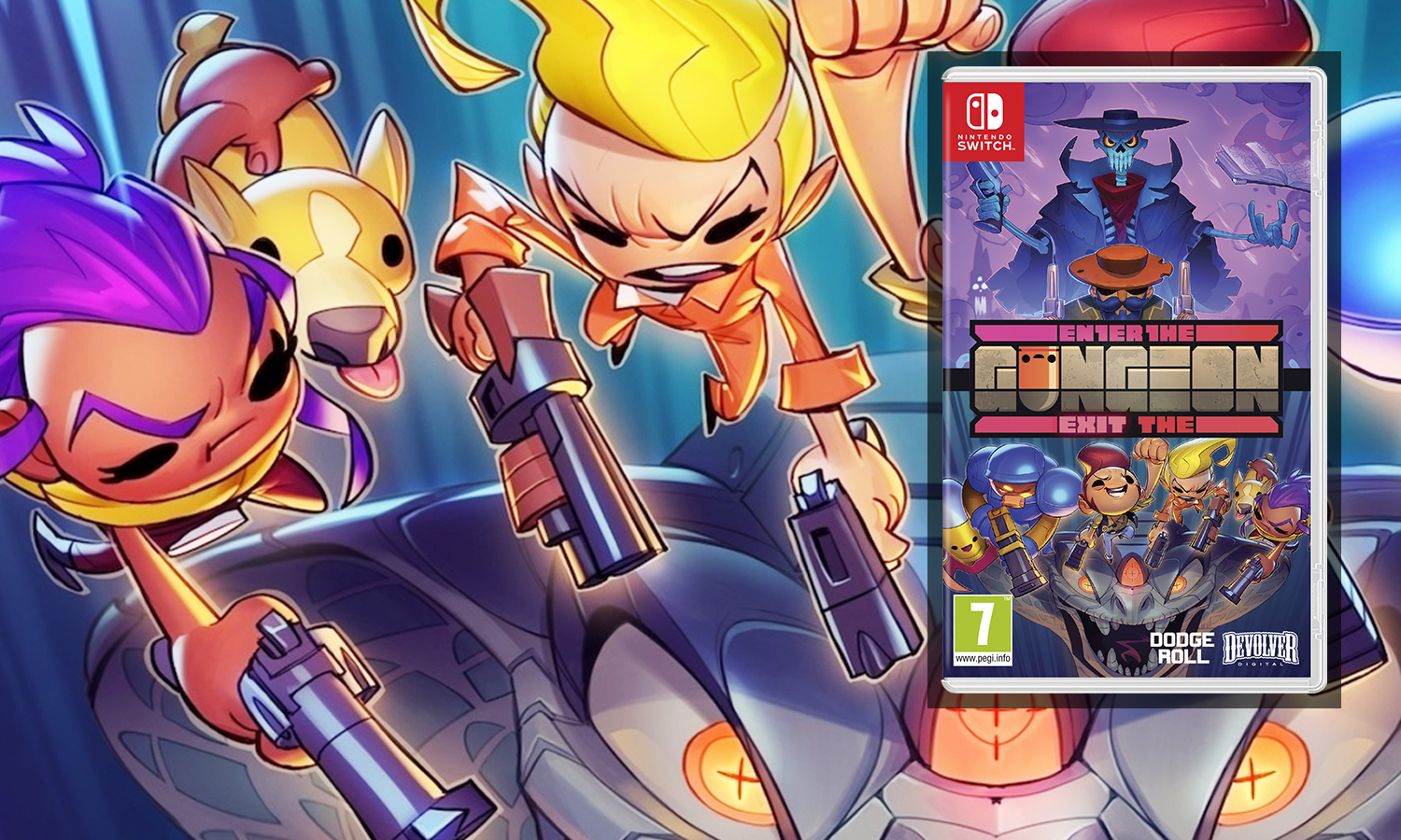 Enter / Exit The Gungeon Switch : les bon plans | ChocoBonPlan.com