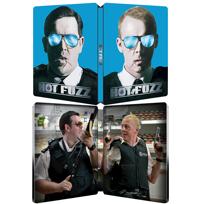 Hot Fuzz Blu Ray 4K Steelbook : les offres | ChocoBonPlan.com