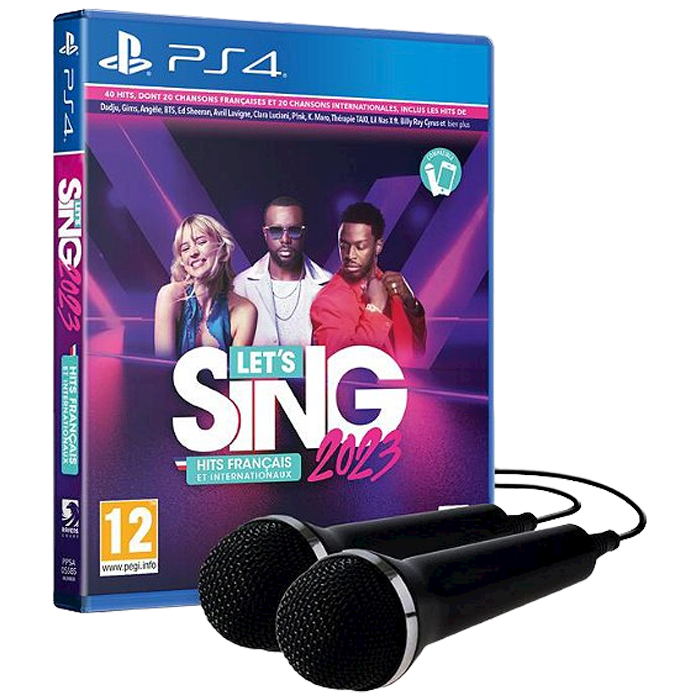 Let's Sing 2023 - 2 Mics sur PS4 | ChocoBonPlan.com