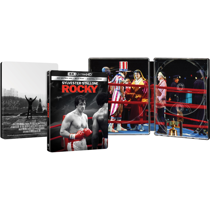 Rocky Blu Ray 4K Steelbook : les melileures offres | ChocoBonPlan.com