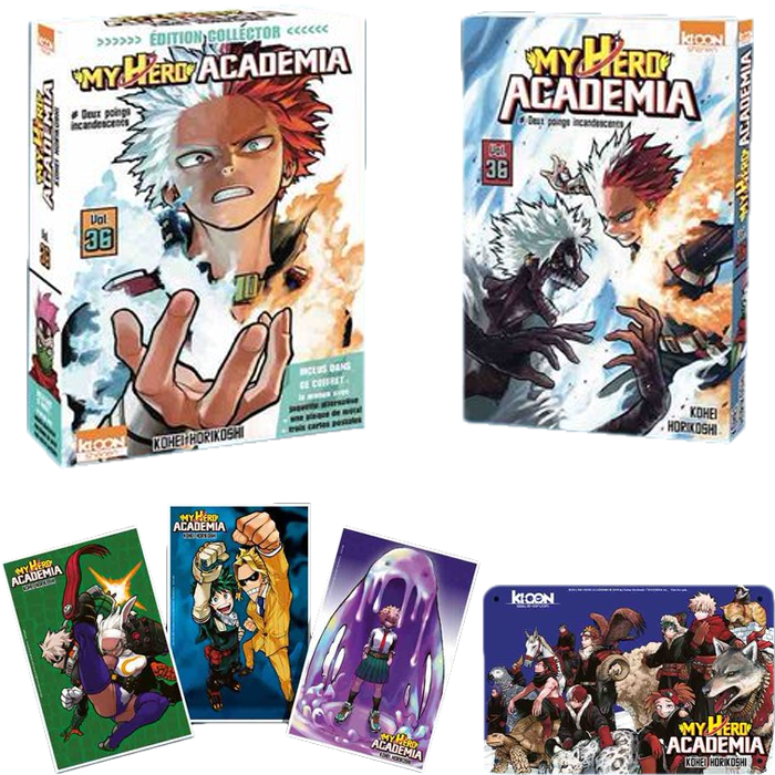 My Hero Academia T36 collector : info et offres | ChocoBonPlan.com