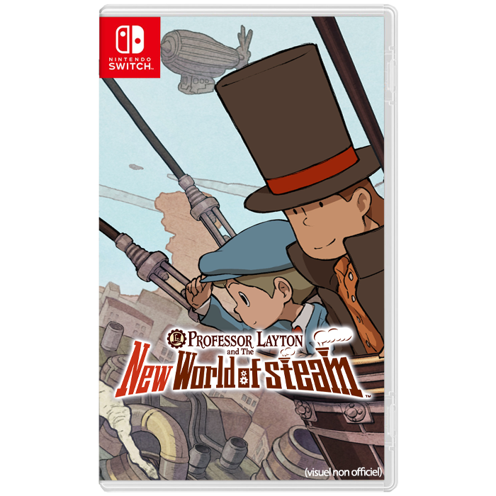 Professeur Layton Nouveau Monde à Vapeur Switch | ChocoBonPlan.com