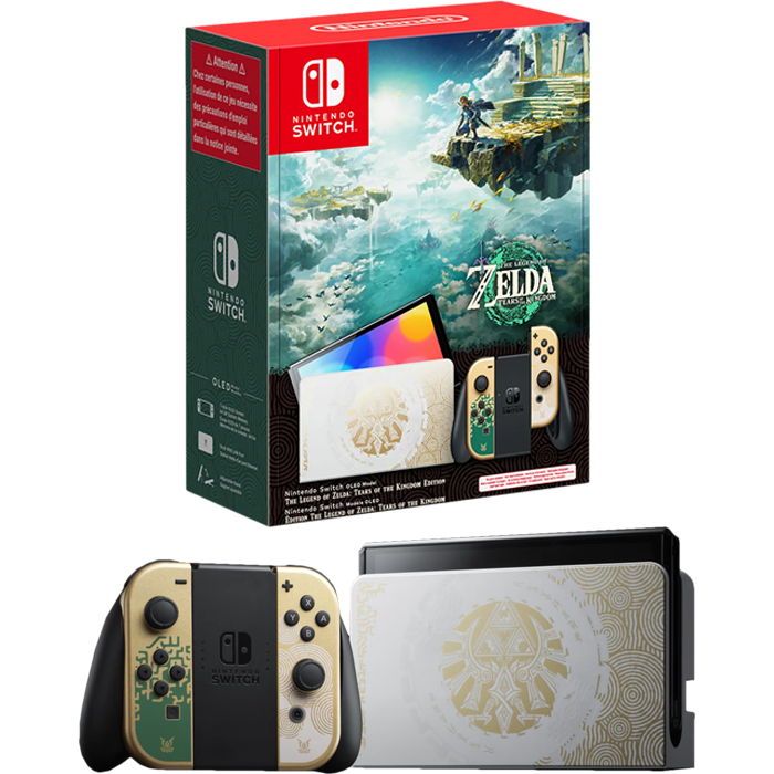 Console Switch Oled Zelda Tears of The Kingdom | ChocoBonPlan.com