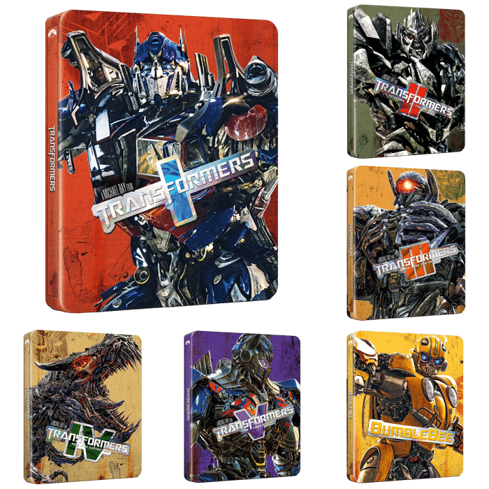 Coffrets 6 films Steelbook Transformers : les offres | ChocoBonPlan.com