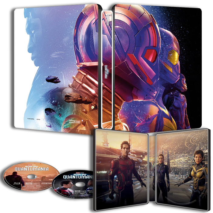 Ant-Man et la Guêpe Quantumania 4k Steelbook | ChocoBonPlan.com